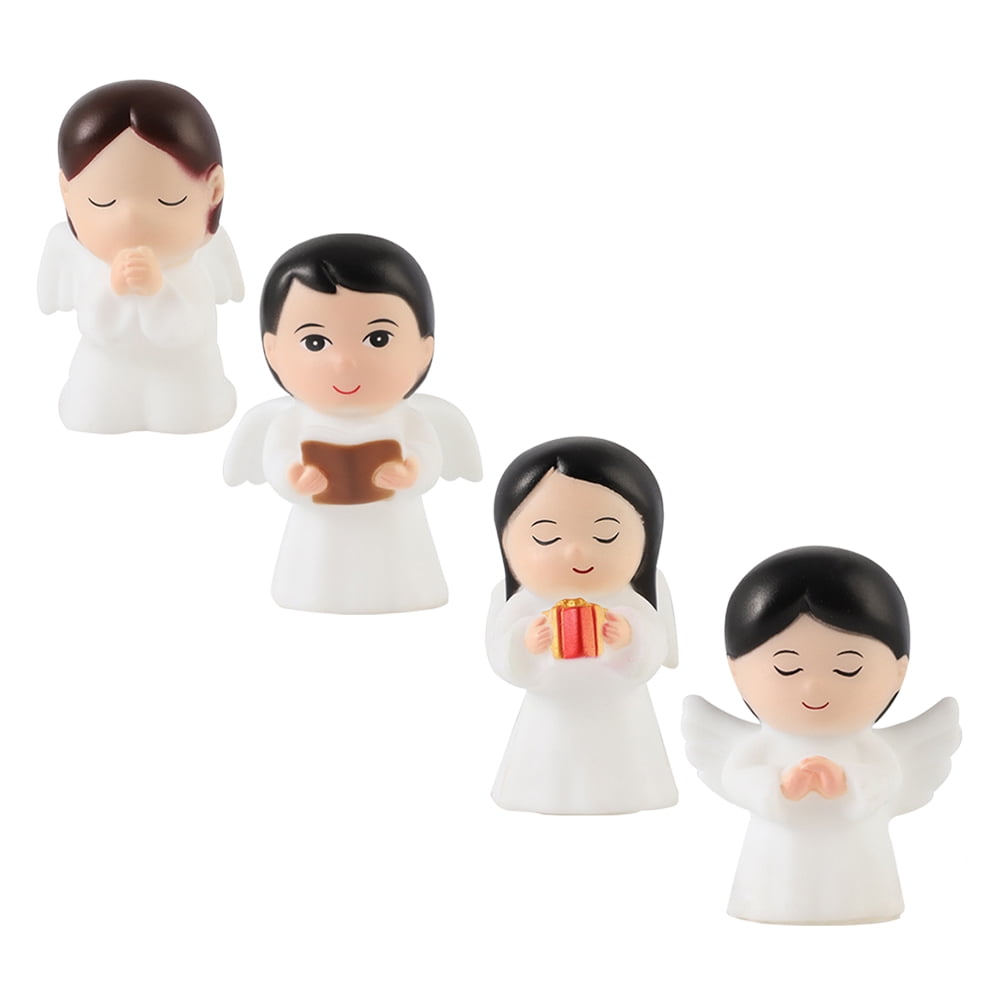 8 Pcs Work Desk Decor The Office Pray Little Angel Angels and ...