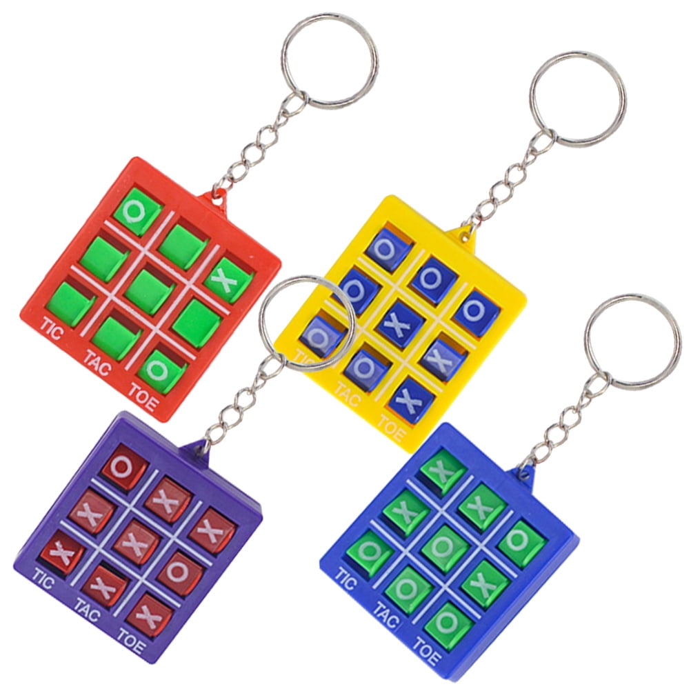 8 Pcs XO-type Chess Keychains Interactive Chess Toys Outdoor Travel XO ...