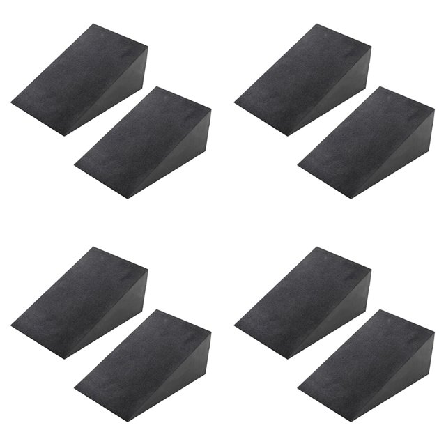 8 Pcs Yoga Mats, Adjustable Squat Ramp, Incline Board Improve Strength ...