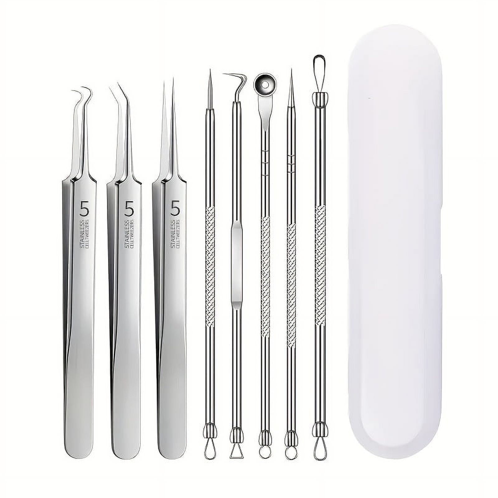 8-Piece Acne and Cyst Removal Kit Professional Stainless Steel ...