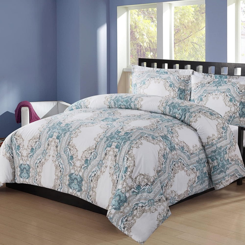 8 Piece All Season Bedding Queen size Comforter Set, Ultra Soft ...