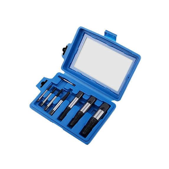 8 Piece Bolt Extraction Tool For Corroded Water Pipes Fittings And ...