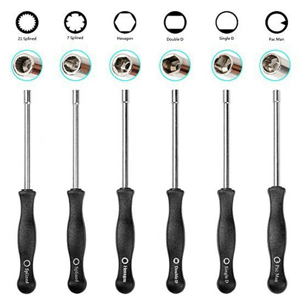 8-Piece Carburetor Adjustment Screwdriver Set, Square Handle for ...
