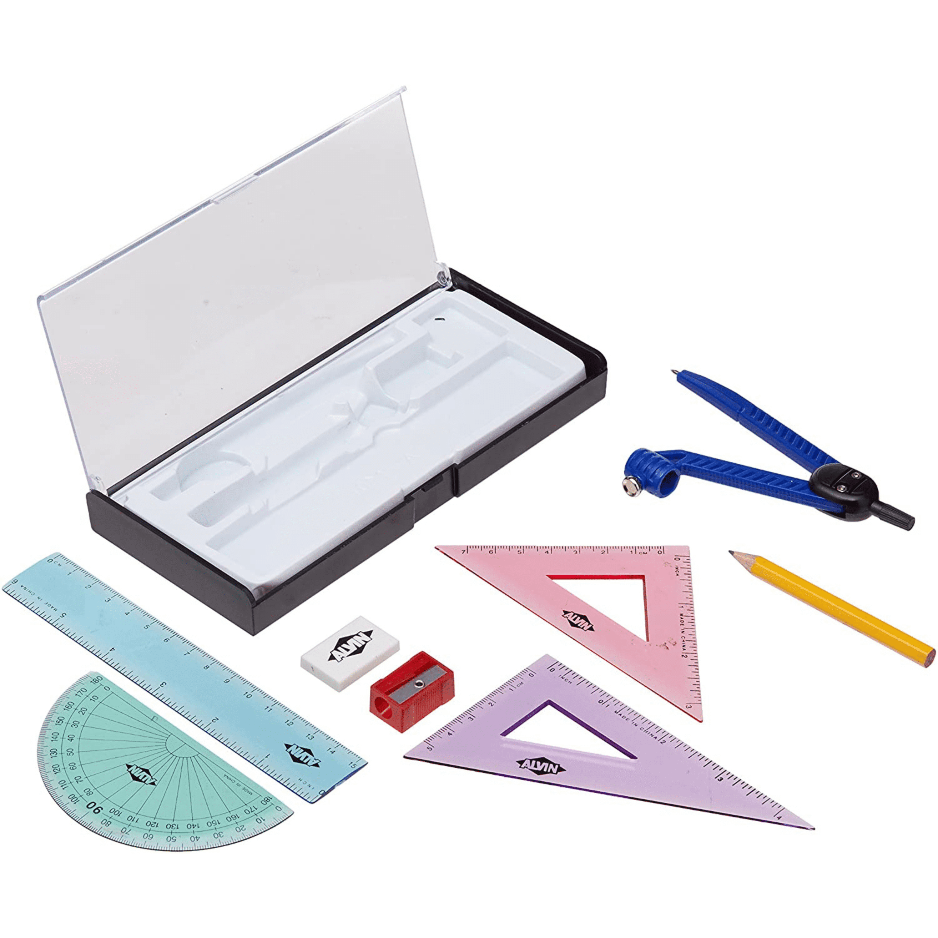 8-Piece Compass & Geometry Set - Walmart.com