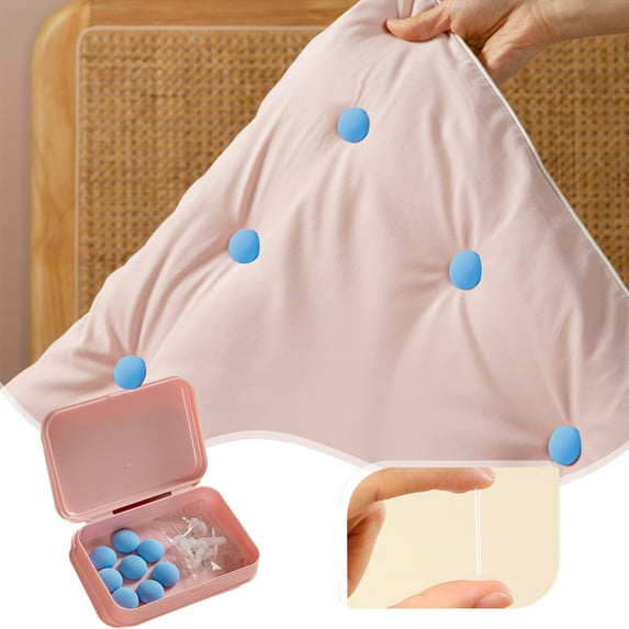 8-Piece Duvet Cover Fastener Clips, Non-Slip Comforter Holder Clips ...