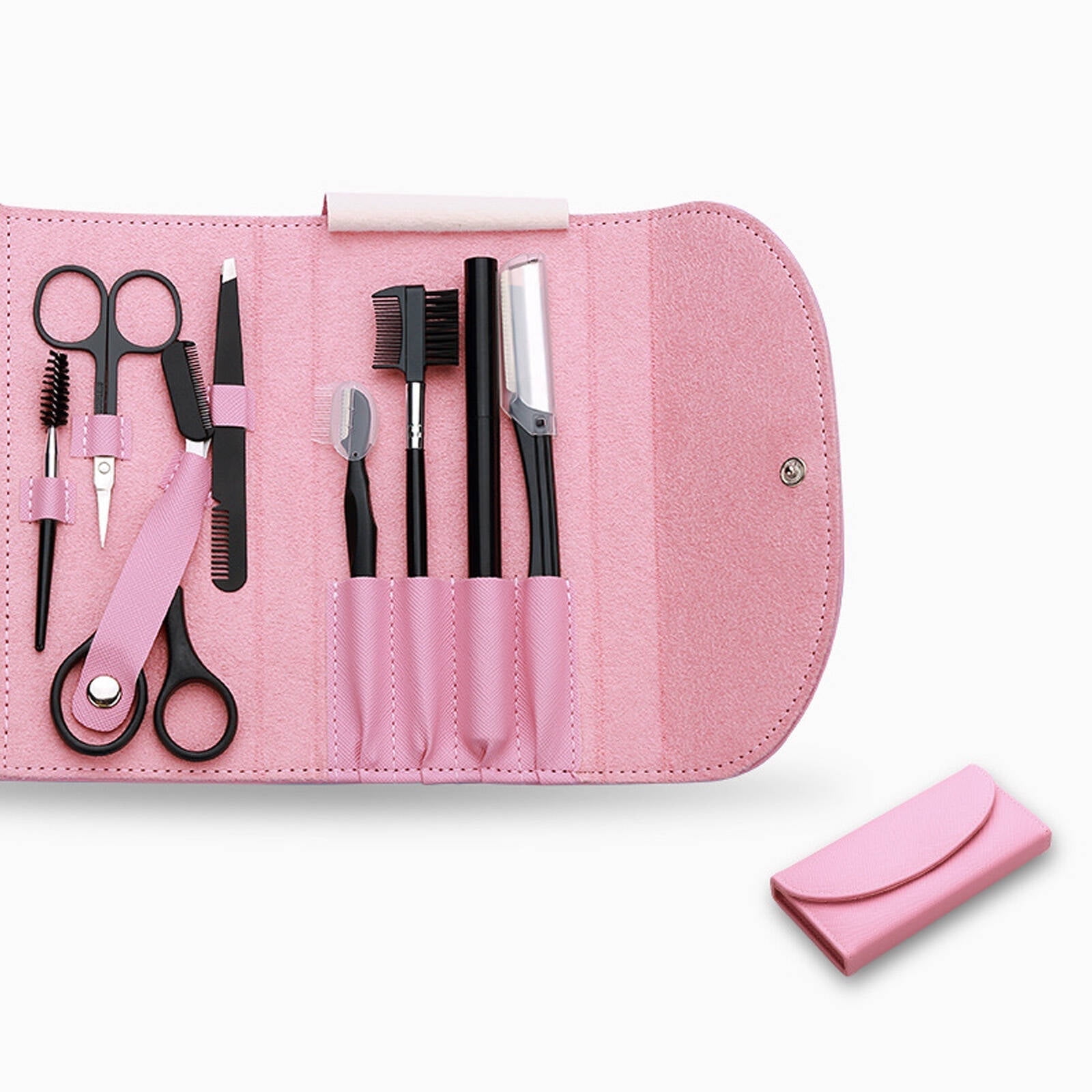 8-Piece Eyebrow Grooming Set - Multi-Functional Eyebrow Razor Kit for ...