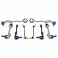 8-Piece Front Suspension Control Arm Kit with , Links, and Tie Rods ...