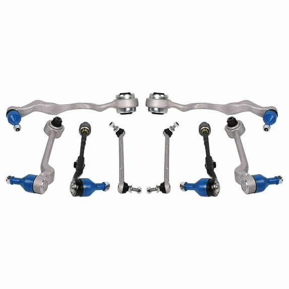 8-Piece Front Suspension Control Arm Kit with , Links, and Tie Rods ...