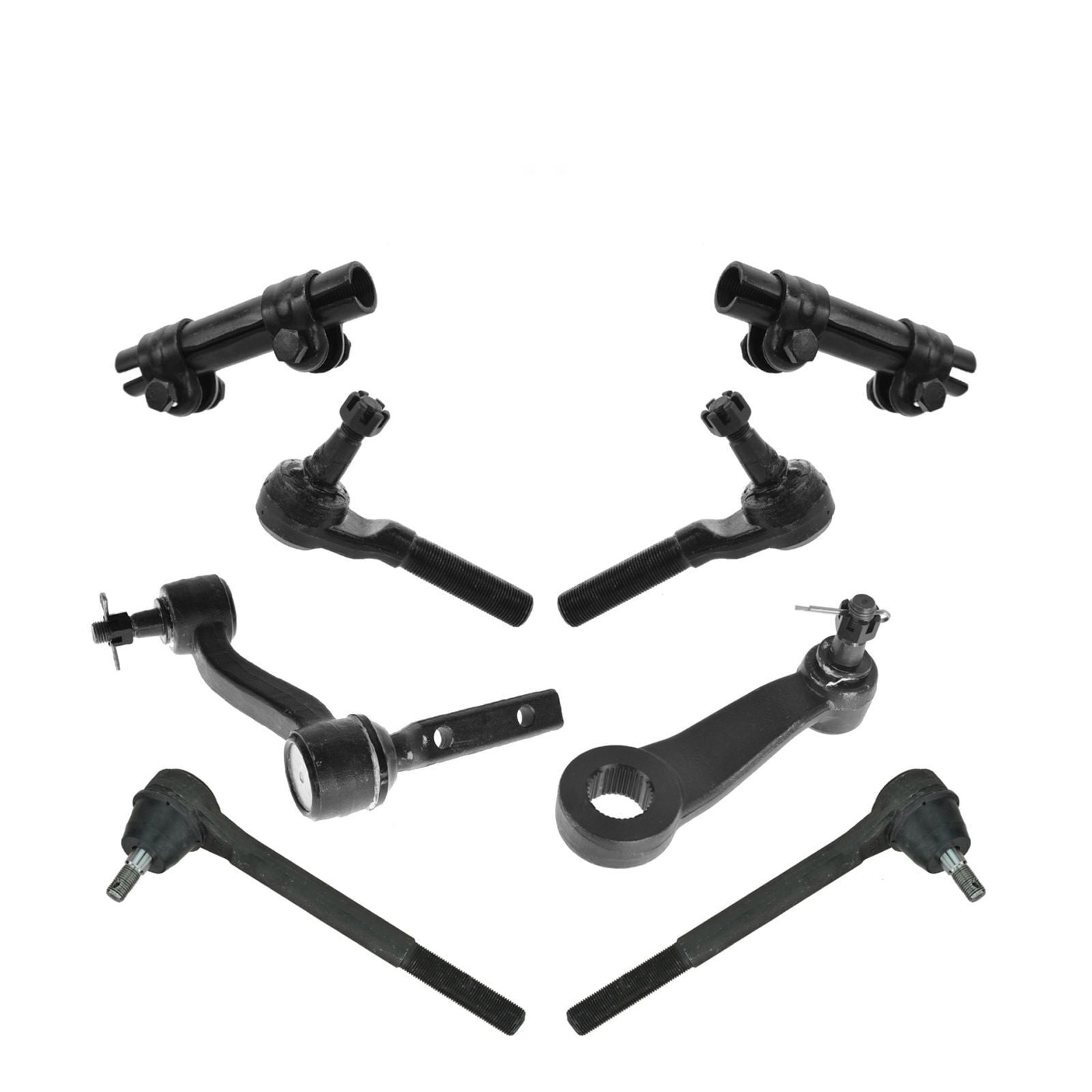 8 Piece Front Tie Rod End Adjust Idler Arm Steering Kit Set for 1985 ...
