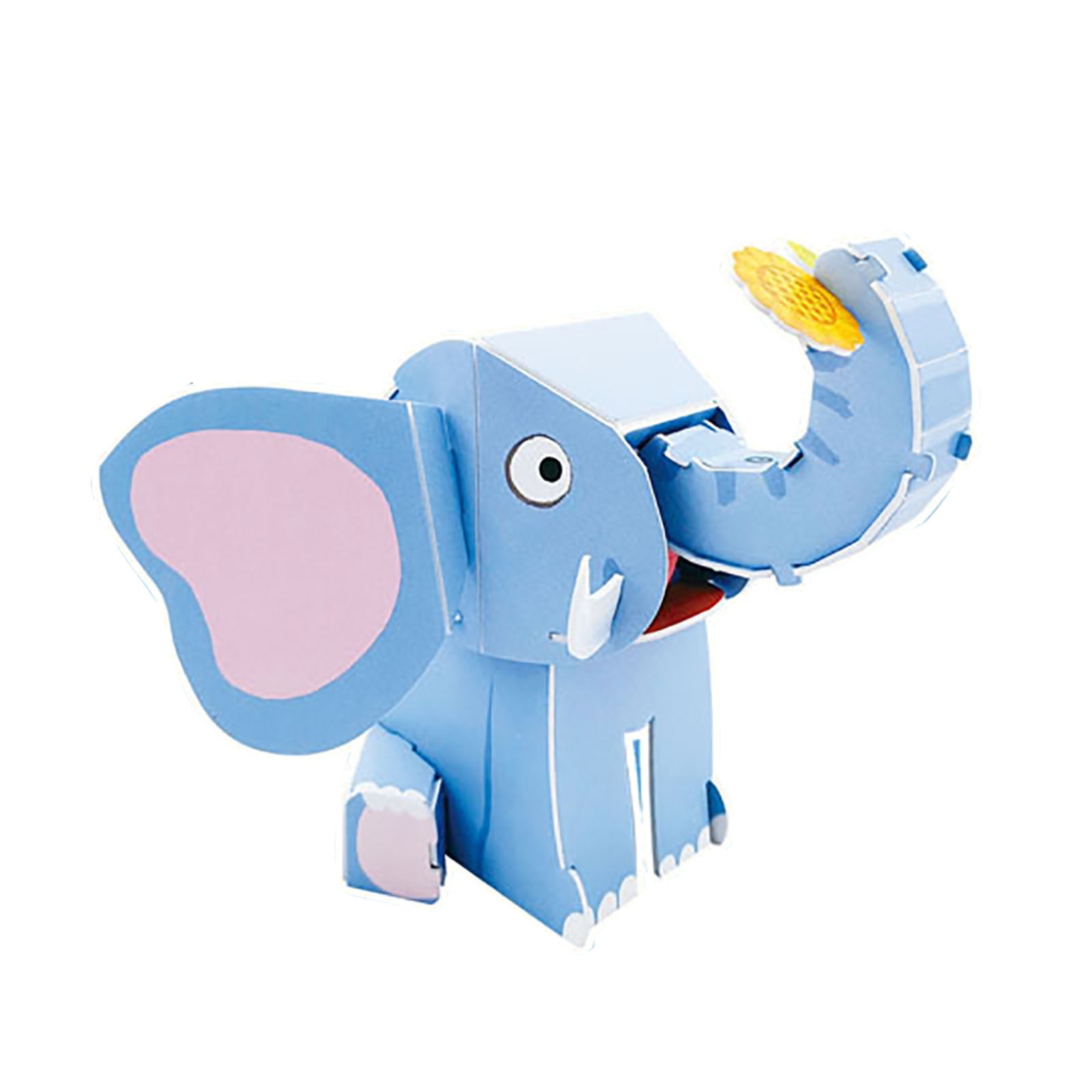 8-Piece Handmade 3D Paper Puzzle Set - Fun Animal-Themed Jigsaw Toys ...