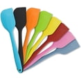8 Piece Heat Resistant Silicone Spatula Set Non Stick Rubber Spatula ...