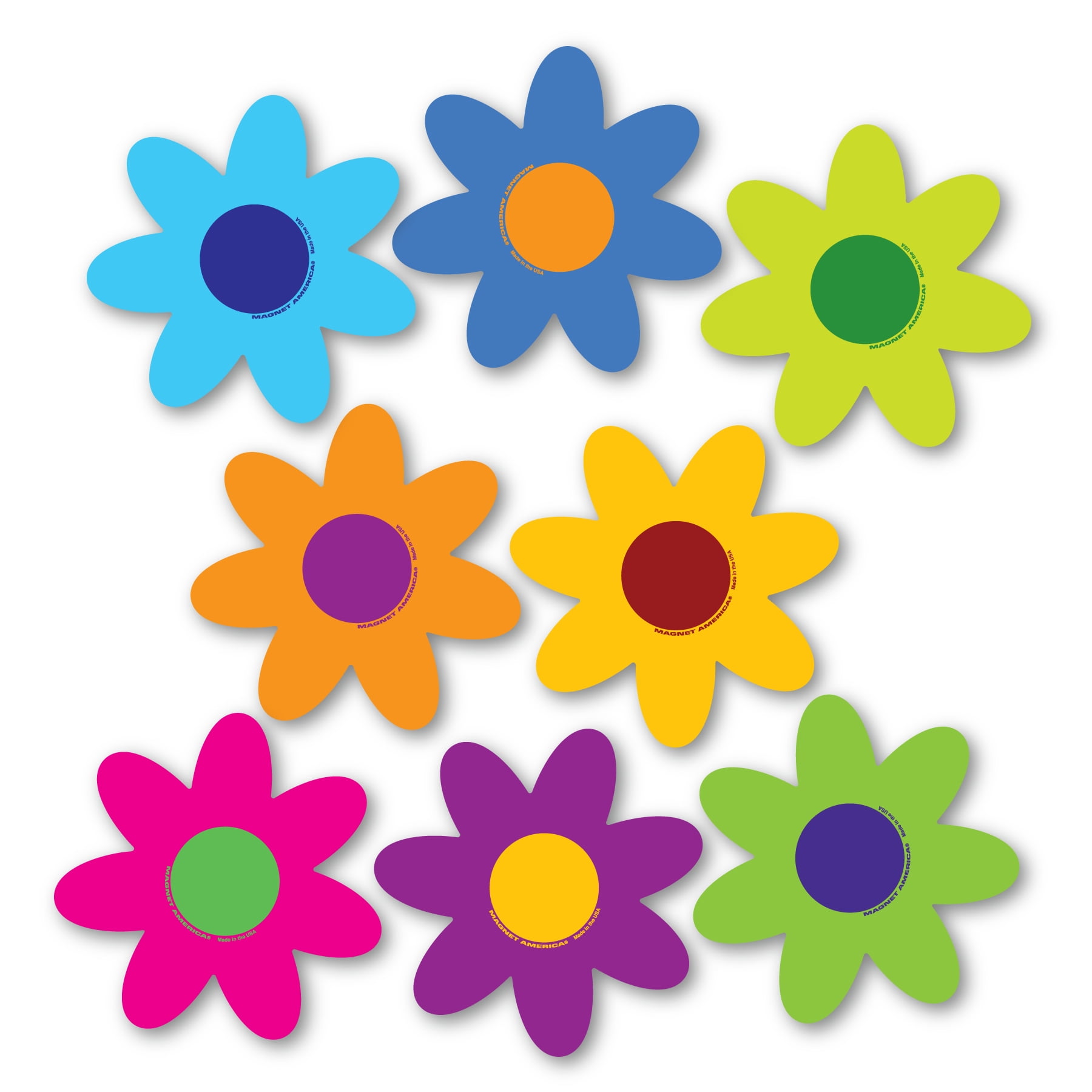 8 Piece Magnetic Flower Pack - Walmart.com