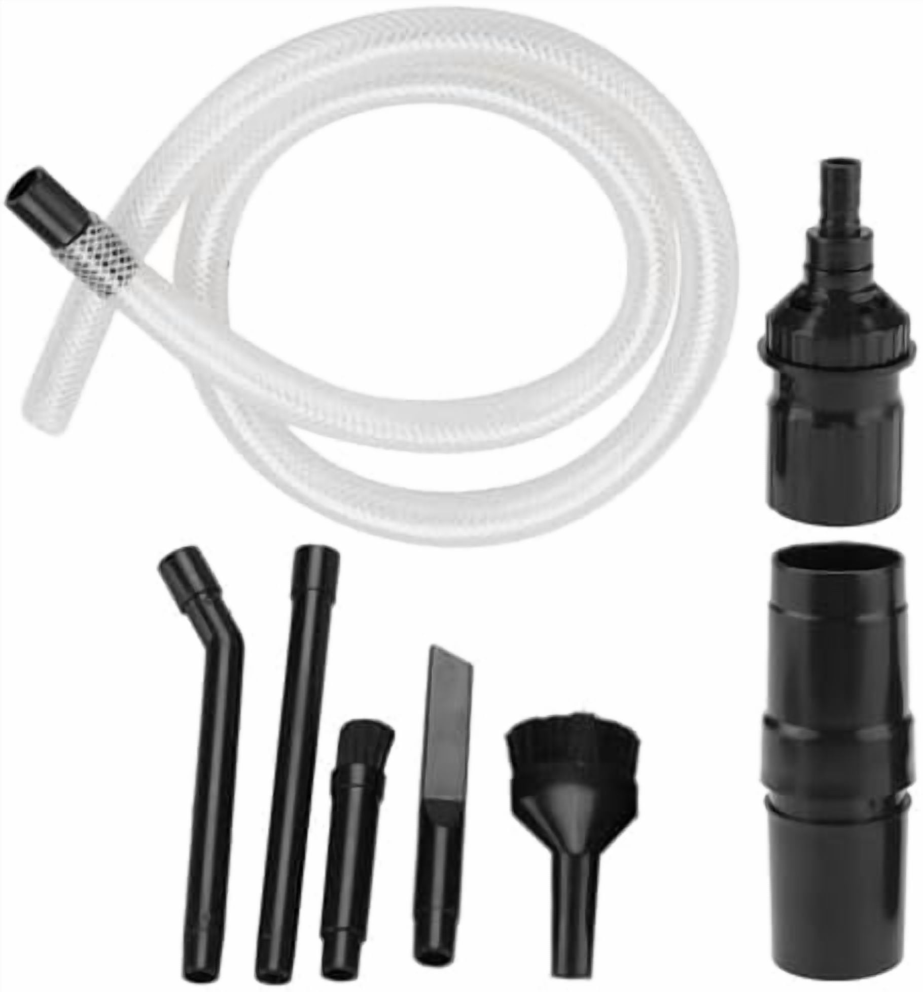 8, Piece Micro Universal Shop Vacuum Kit - Flexible Crevice Cleaning ...
