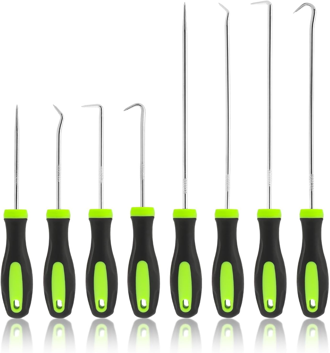 8-Piece Pick and Hook Set, Precision Automotive Hook Set, Pick Tool Set ...
