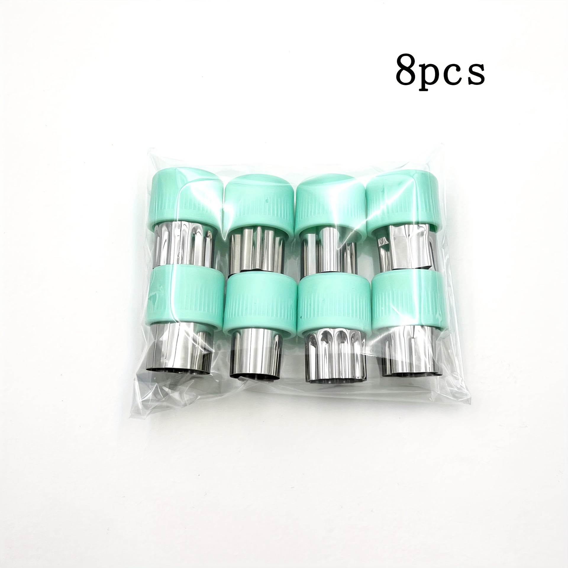 8-Piece Press-Type Fruit and Vegetable Dough Mold Set - Multi ...