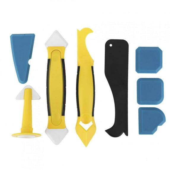 8,Piece Sealant Scraper Set, Plastic Silicone, Easy One,Handed Use for ...