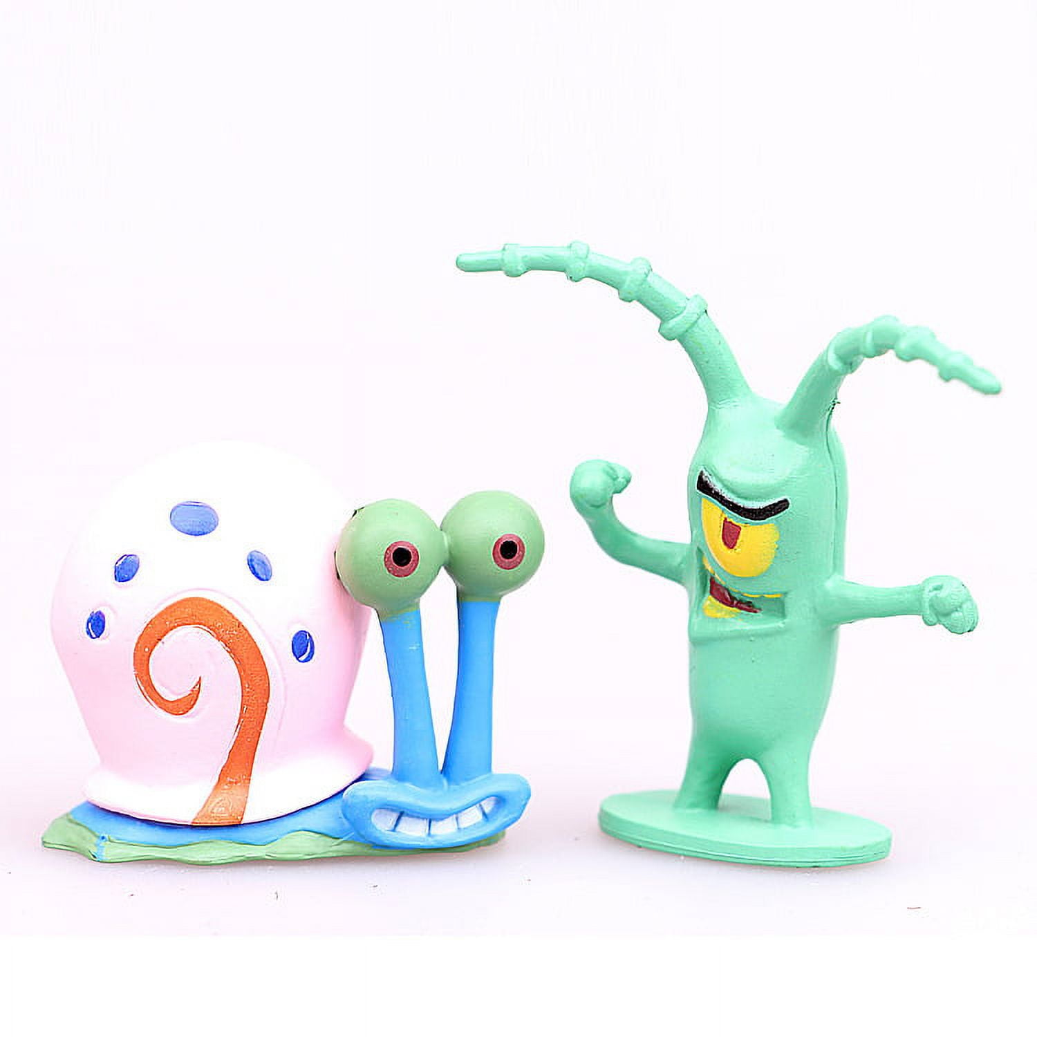 8 Piece Set with 8 SpongeBob Featuring Squidward, Sandy Cheeks, Patrick ...