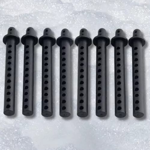 8 Piece Set of 68mm Plastic Body Post Mounts for 1/10 4WD RC Car Off ...