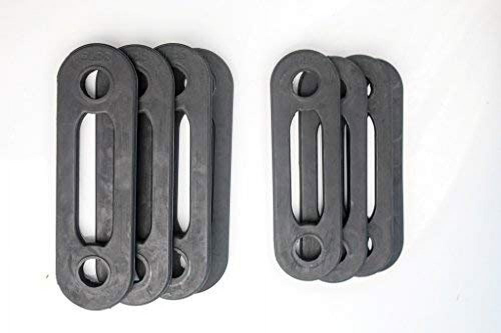 8 Piece Soloflex Replacement Set-60lb Set- 4 Pairs (4) 10lb Bands + (4 ...