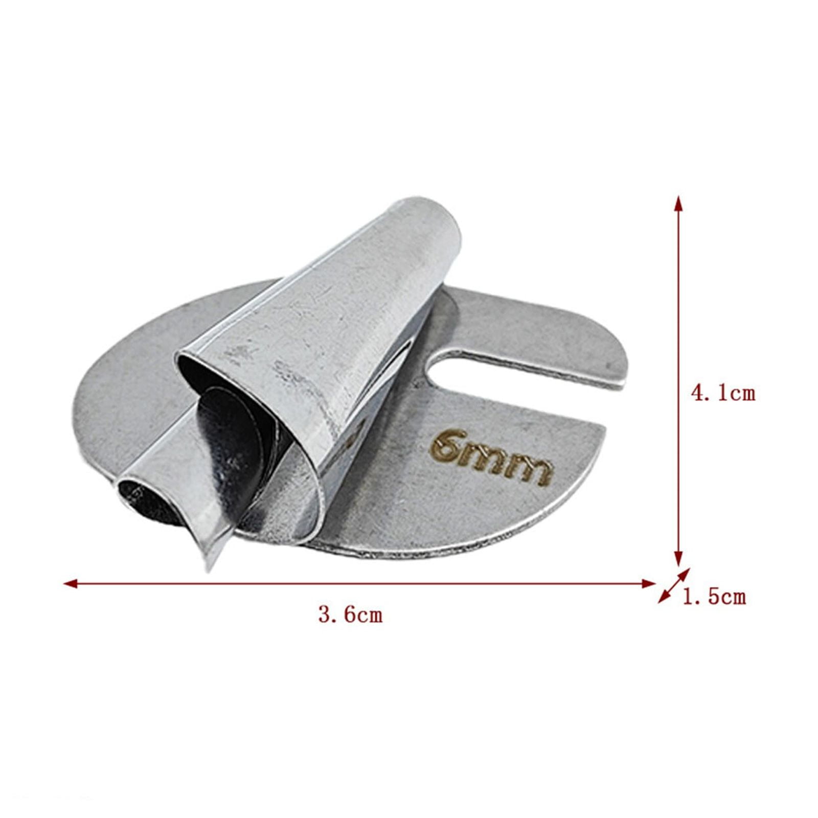 8-Piece Stainless Steel Sewing Rolled Hemmer Foot Set | Universal 3mm ...