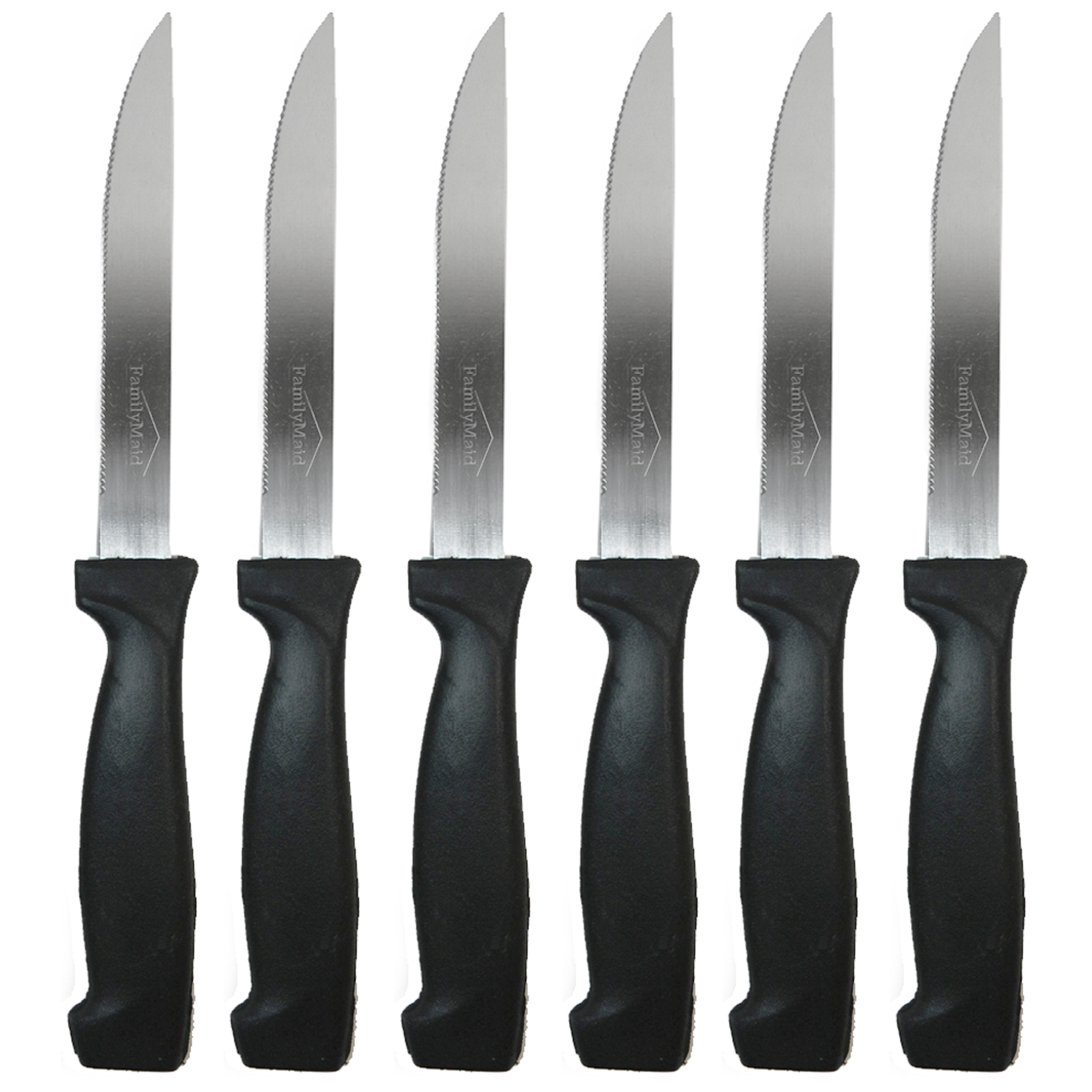 8 Piece Steak Knives Knife Set Kitchen Utensil Home Slice Cutlery ...