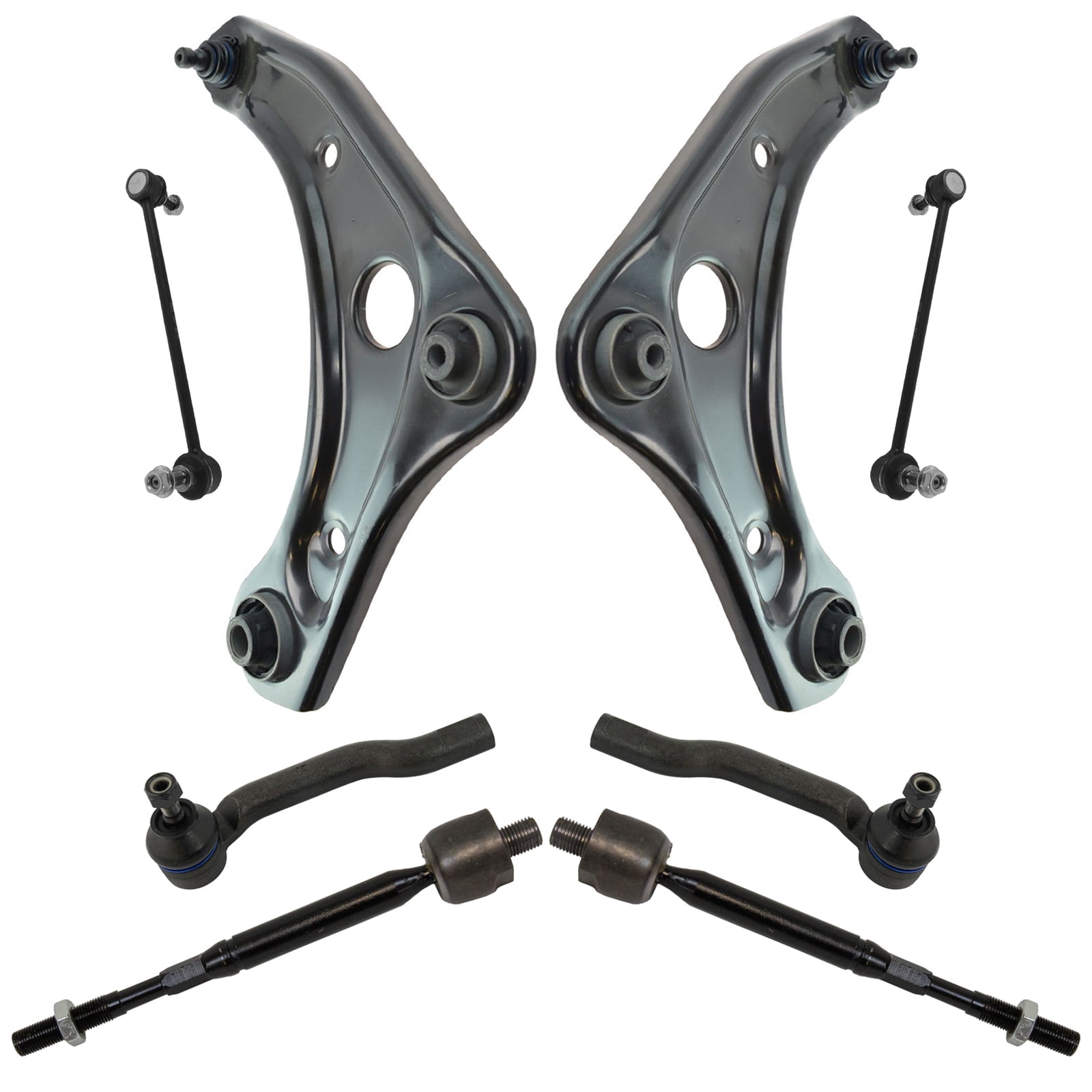 TRQ 8pc Front Steering & Suspension Kit for 2012-2019 NISSAN VERSA ...