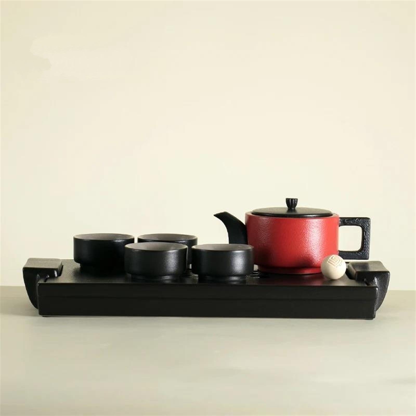 8 Piece Tea Cup Set Chinese Kung Fu Tea Set Bone China Teapot Gaiwan ...