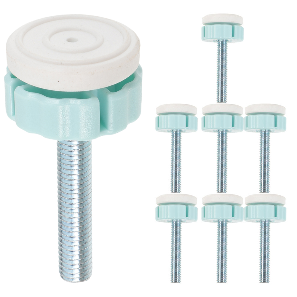 8 Piece Threaded Spindle Rods Kit Compatible with Pressure Mounted Baby ...