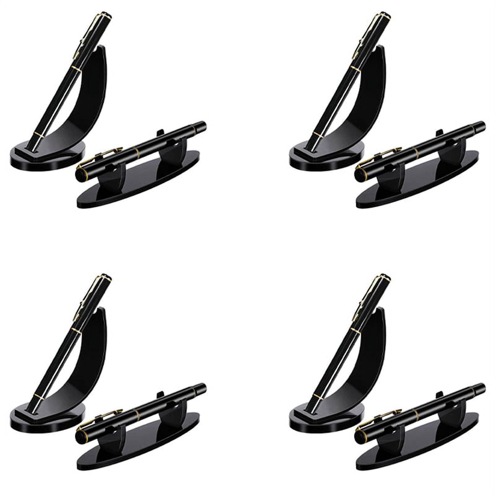 8 Pieces Acrylic Pen Holder Display Stand Pencil Display Holder ...