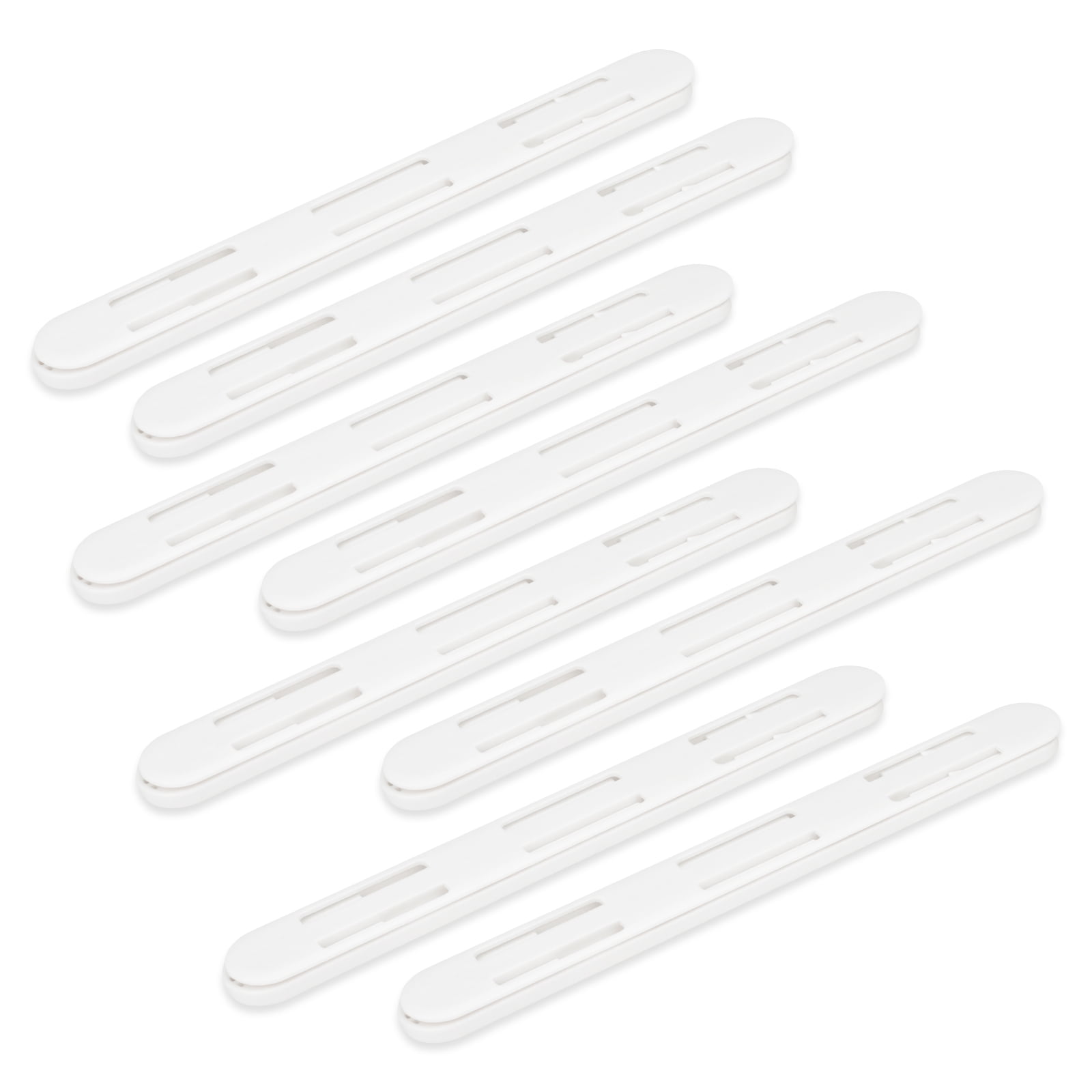 8 Pieces Adhesive Cabinet Full Extension Drawer Slides Set Pull Out, 17 ...