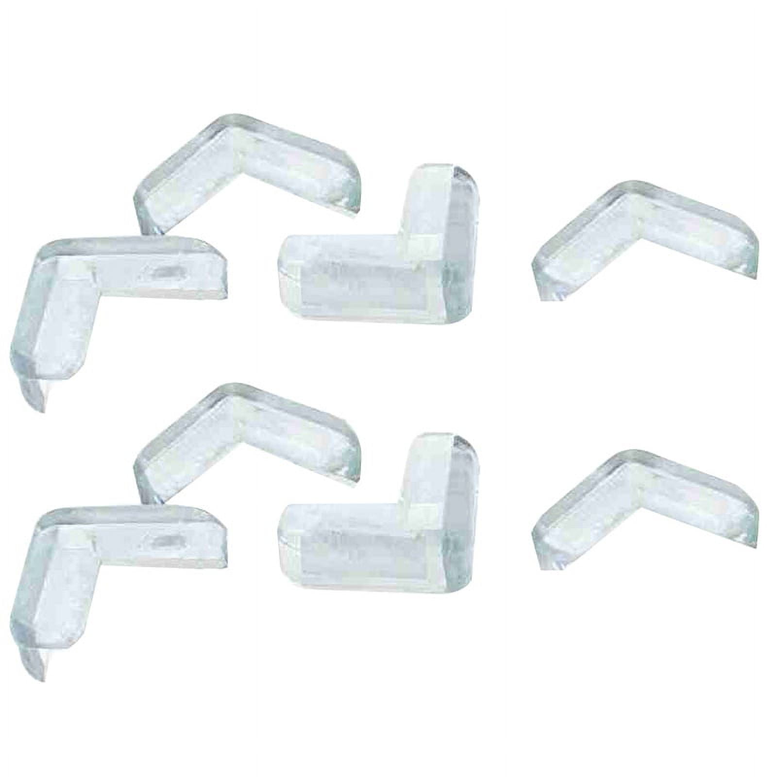 8 Pieces Clear Safety Soft Plastic Table Desk Corner Guard Protector ...