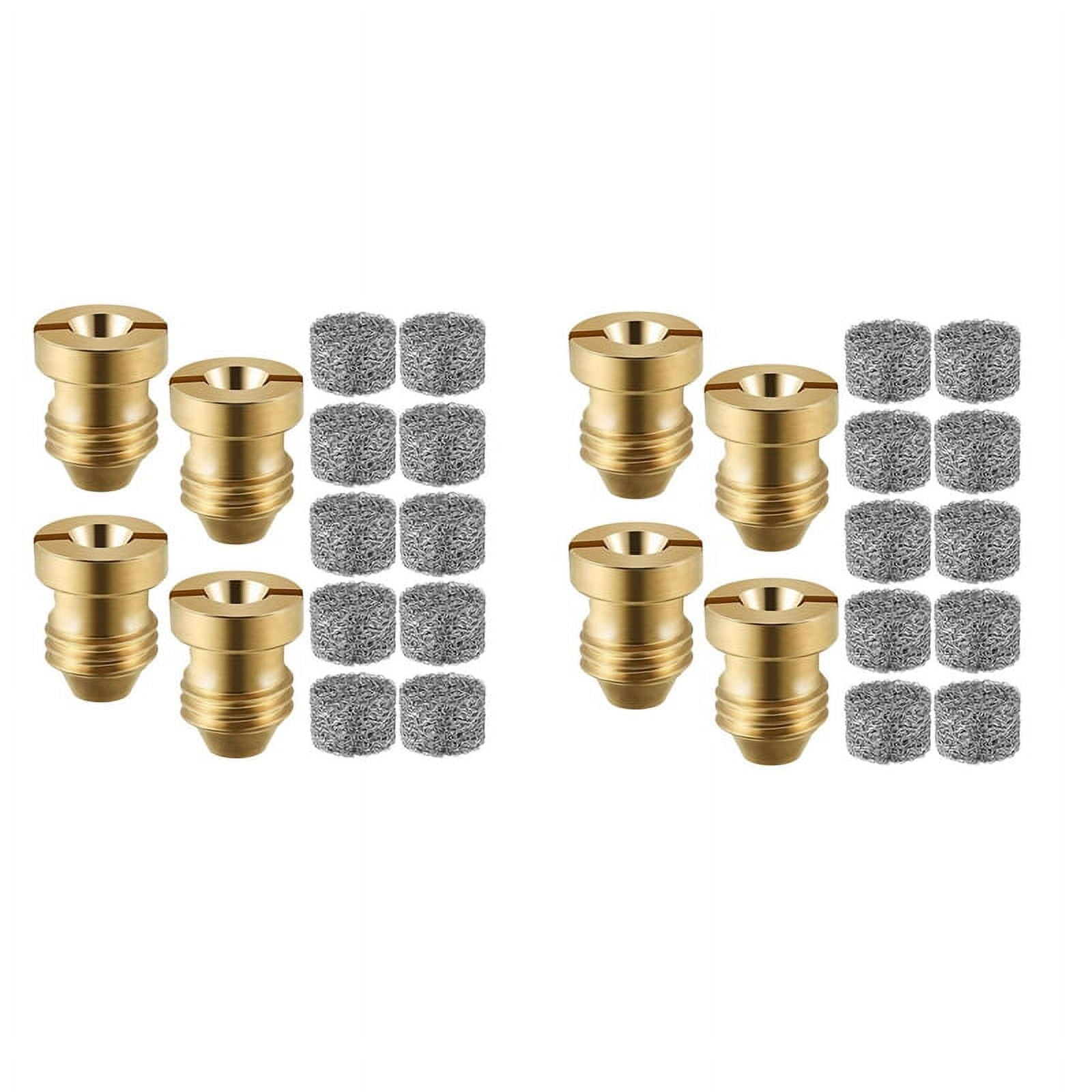 8 Pieces Foam Cannon Orifice Nozzle Tips and 20 Pieces Foam Maker ...