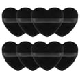 8 Pieces Heart Shape Powder Puffs Face Cosmetic Powder Puff Washable ...