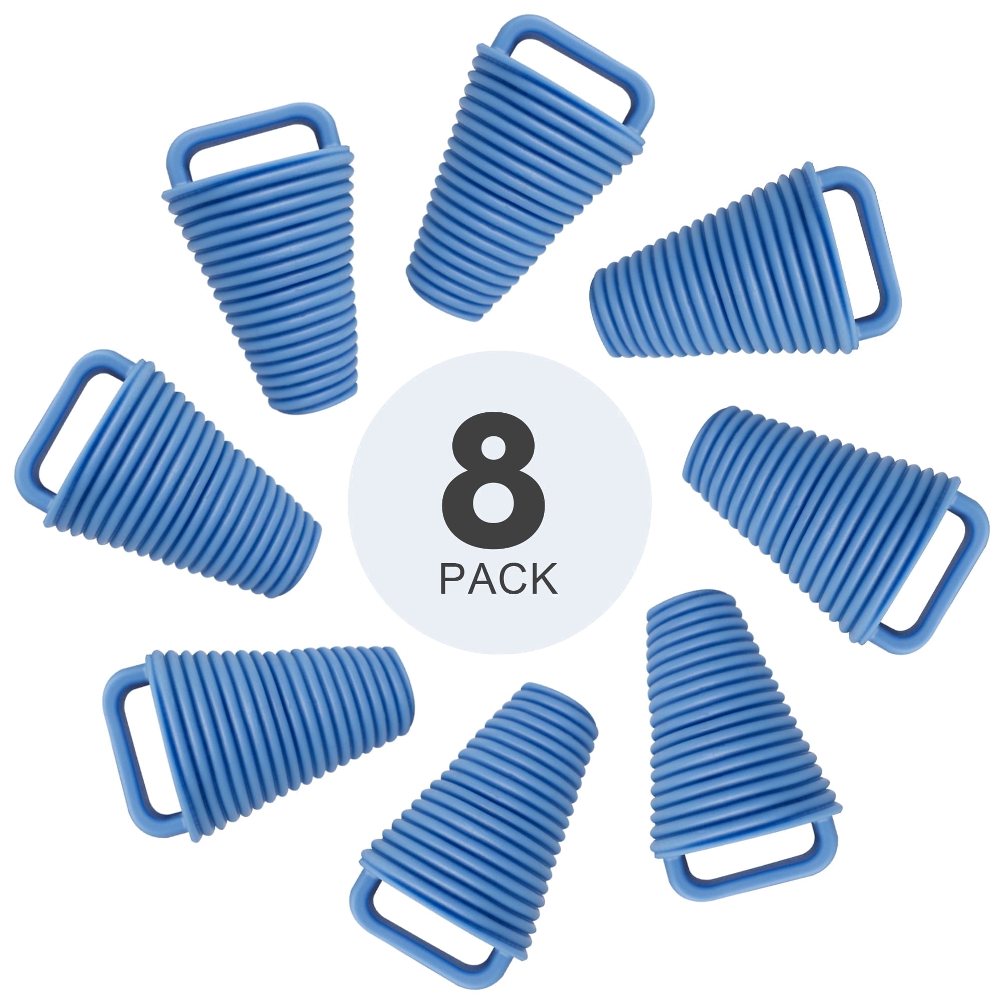 8 Pieces Kayak Scupper Plugs Kit TPE Scupper Plugs Drain Holes Stopper ...
