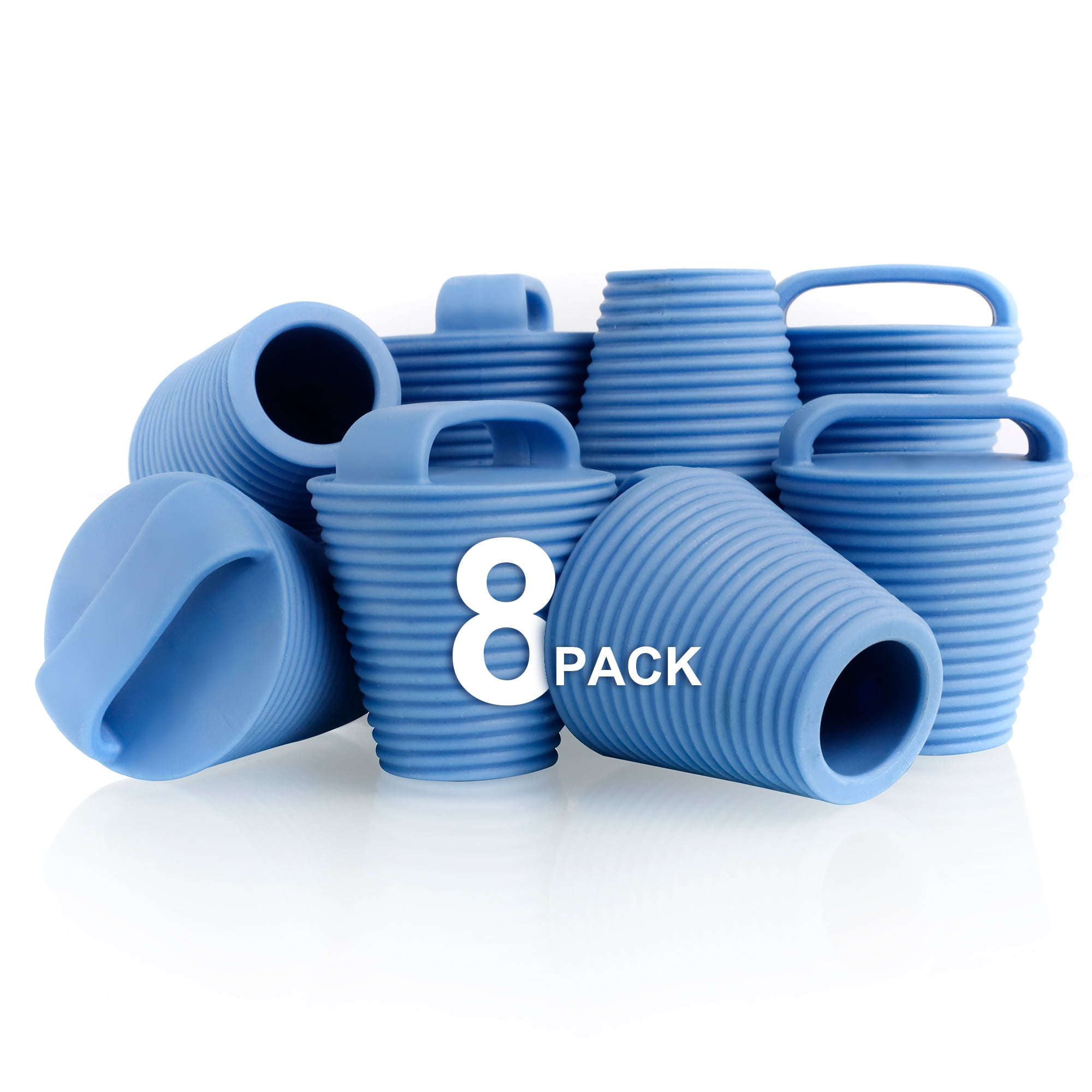 8 Pieces Kayak Scupper Plugs Kit TPE Scupper Plugs Drain Holes Stopper ...