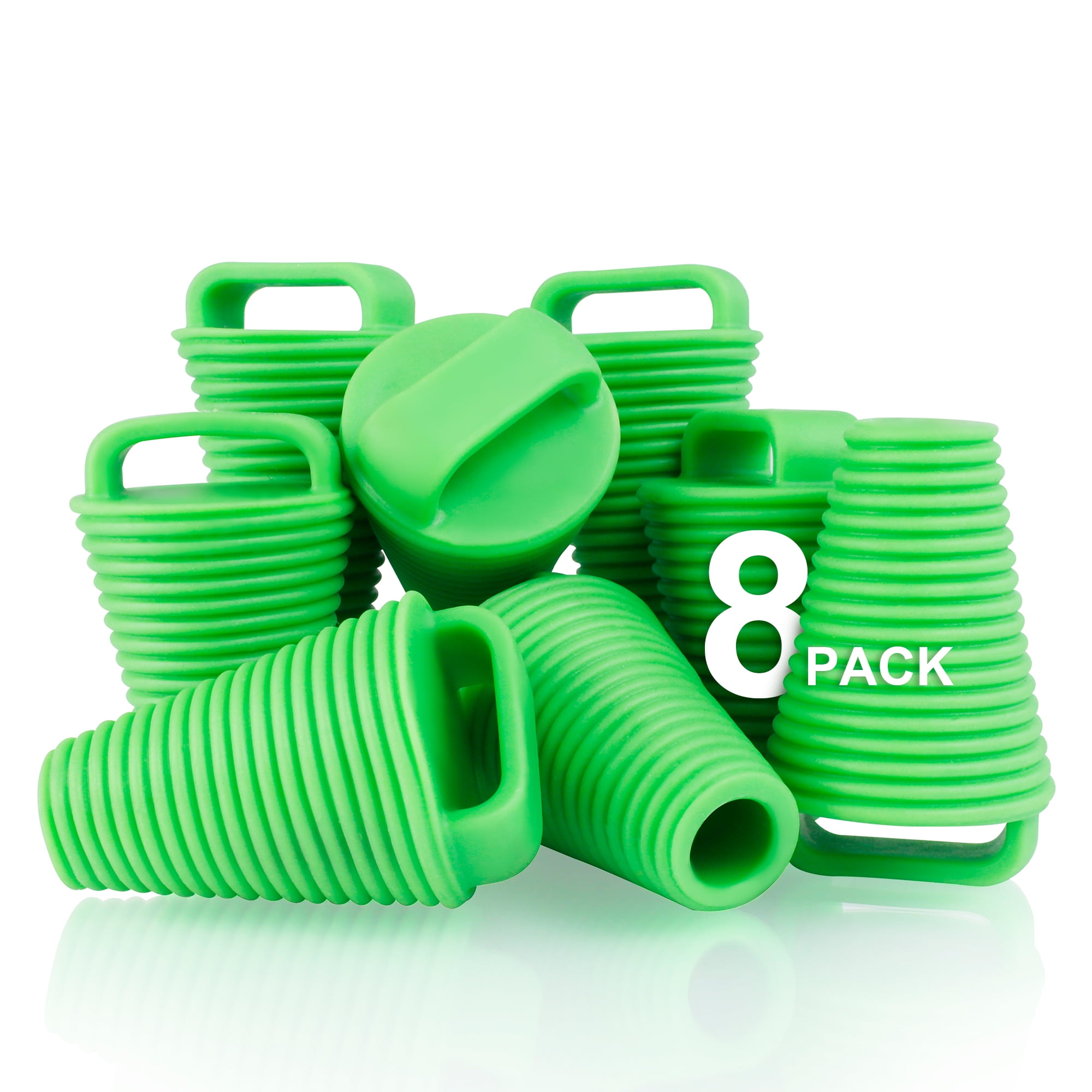 8 Pieces Kayak Scupper Plugs Kit TPE Scupper Plugs Drain Holes Stopper ...