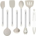 8 Pieces Kitchen Utensils Set, Silicone Cooking Utensils Set for Non ...