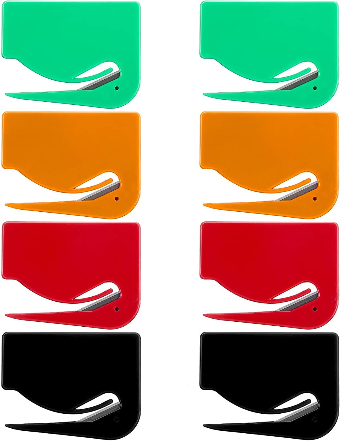 8 Pieces Letter Opener Envelope Mail Slitter with Razor Christmas ...