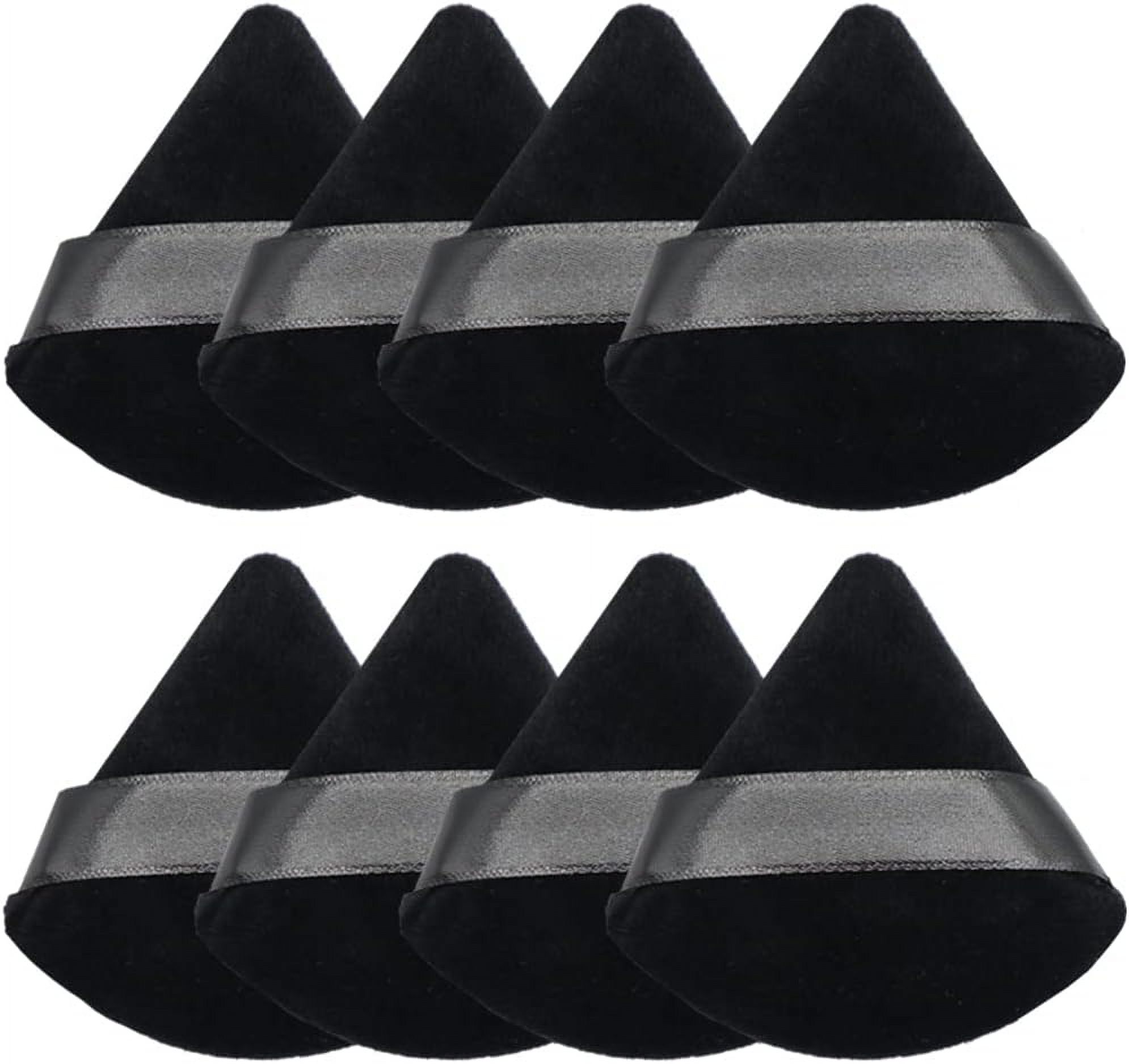 8 Pieces Makeup Triangle, Powder Free Puff for Women Girls Face Makeup ...