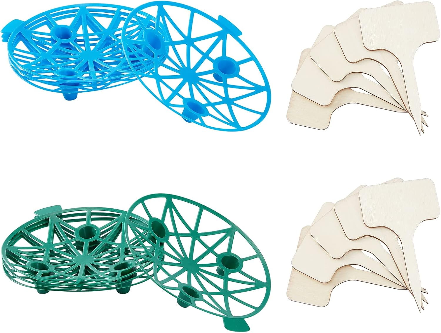 8 Pieces Melon Fruit Cradle Plastic Support Plant Support Protector for ...