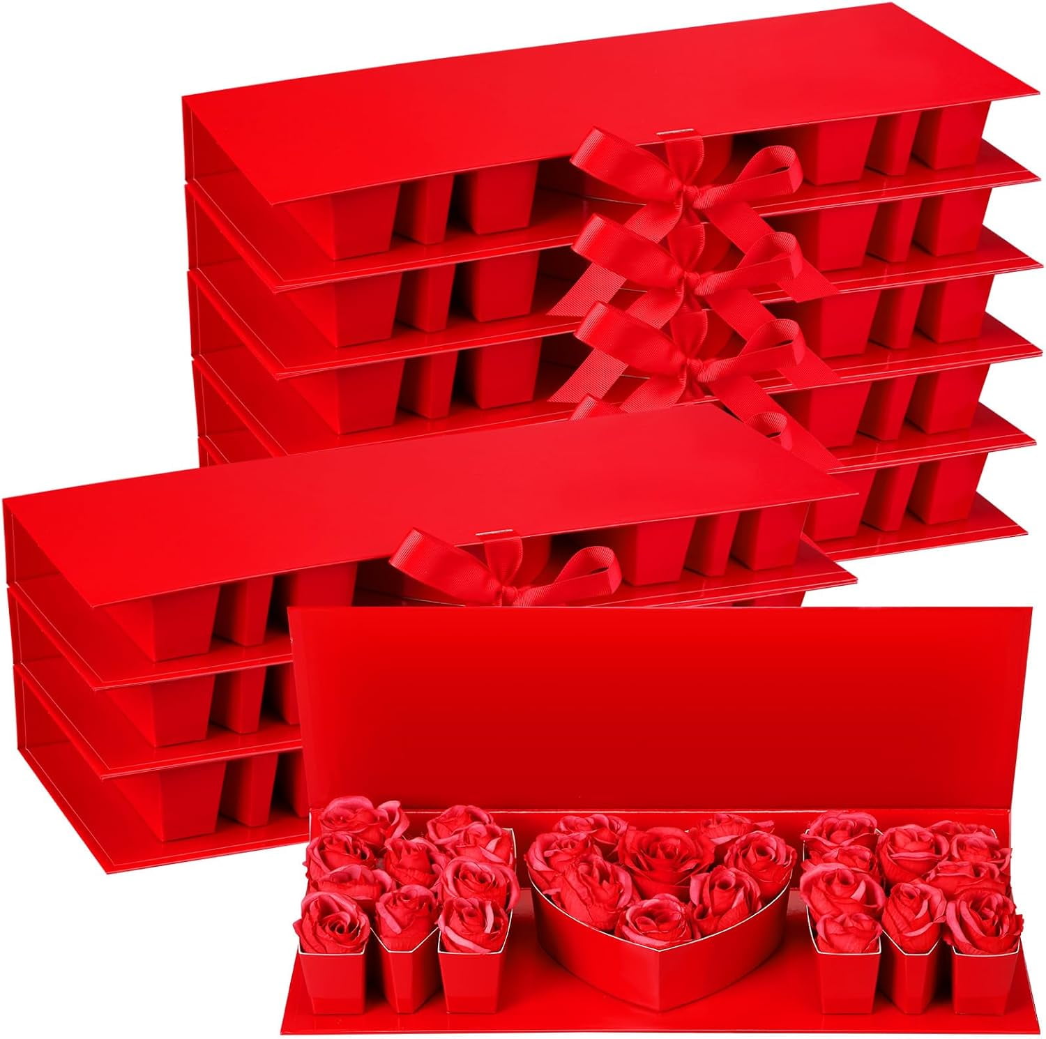 8 Pieces Mother's Day Flower Boxes for Arrangements Empty Mom Letter ...