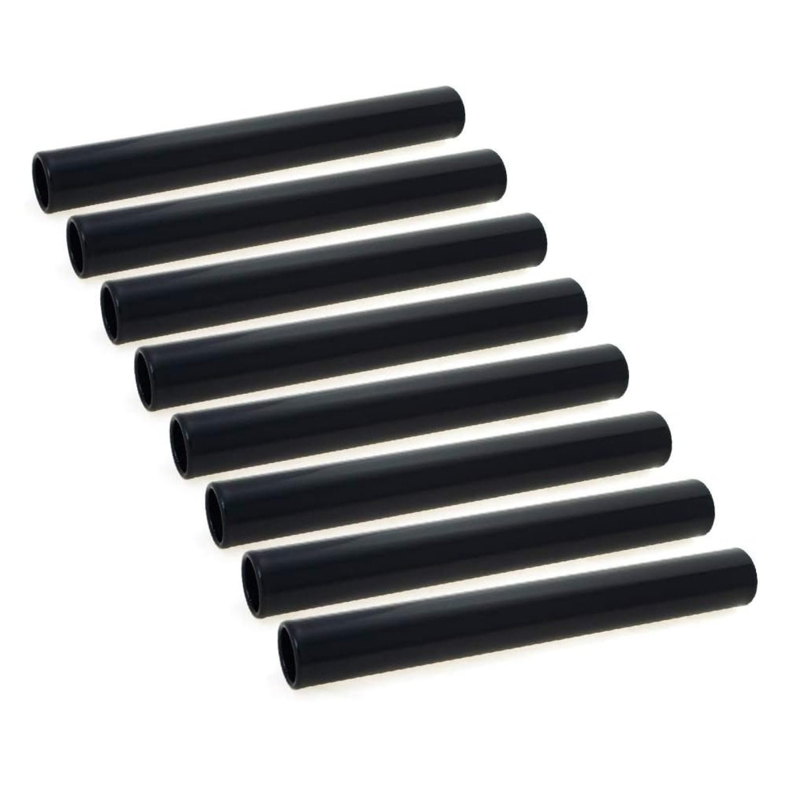 8 Pieces Official Aluminum Track & Field Races Relay Batons - Walmart.com