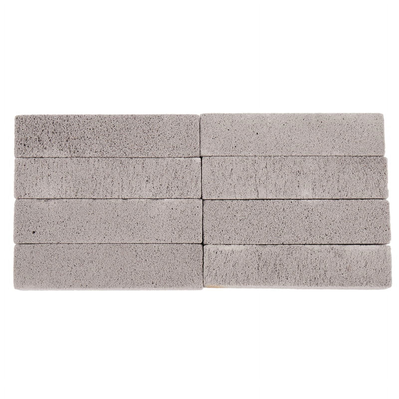 8 Pieces Pumice Stones for Cleaning Scouring Pad Grey Stick Cleaner ...