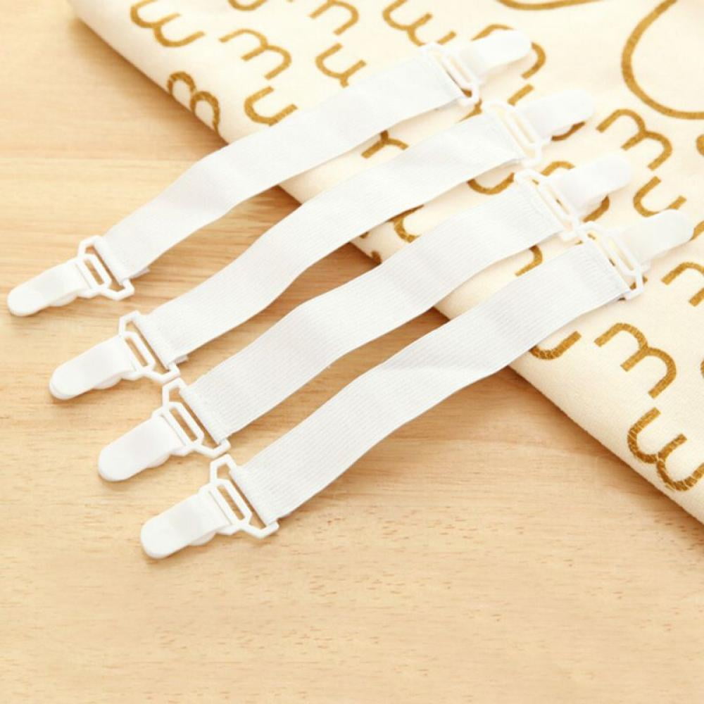 8 Pieces Sheet Holder Sheet Strap Clip Triangle Bed Sheet Fasteners ...