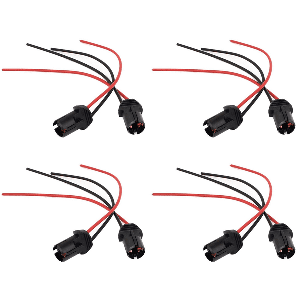 8 Pieces T10 W5W 168 194 Car Lamp Bulb Socket Socket for Glass Socket ...