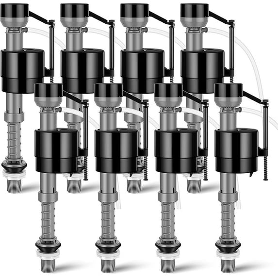 8 Pieces Toilet Fill Valve Toilet Tank Replacement Kit Valve ...