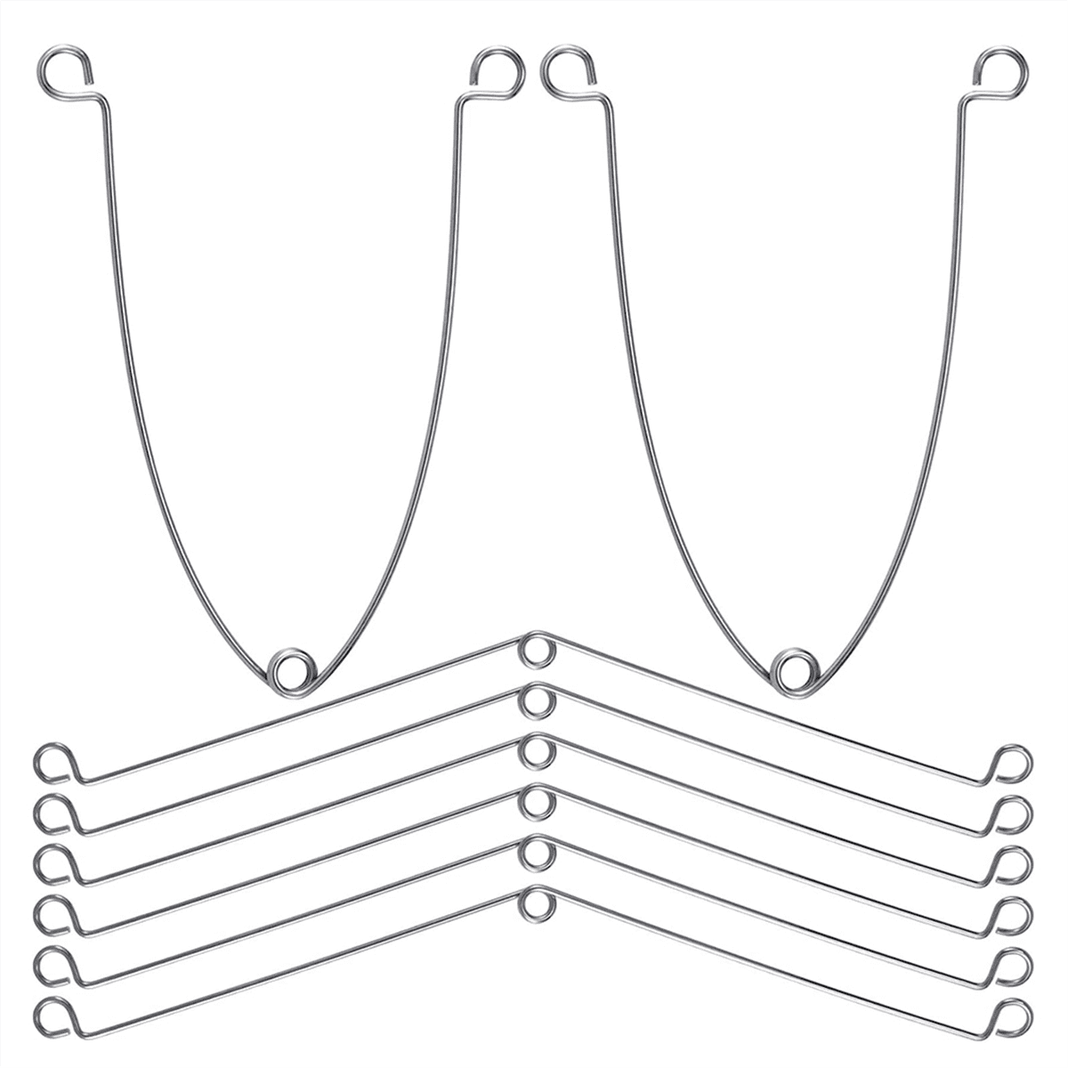 8 Pieces Torsion Spring Clips Recessed Lighting, Metal Trim for ...
