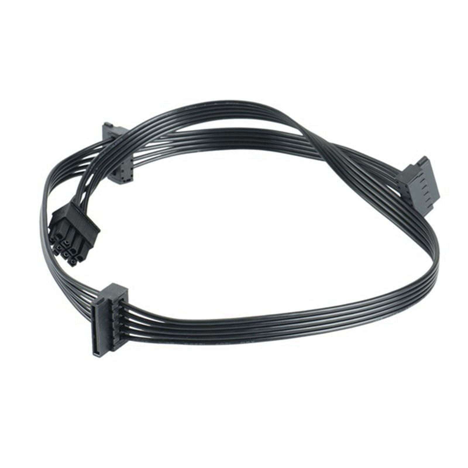 8 Pin 1 to 3 Port SATA Driver Power Supply Cable for Cougar CMX1200 ...
