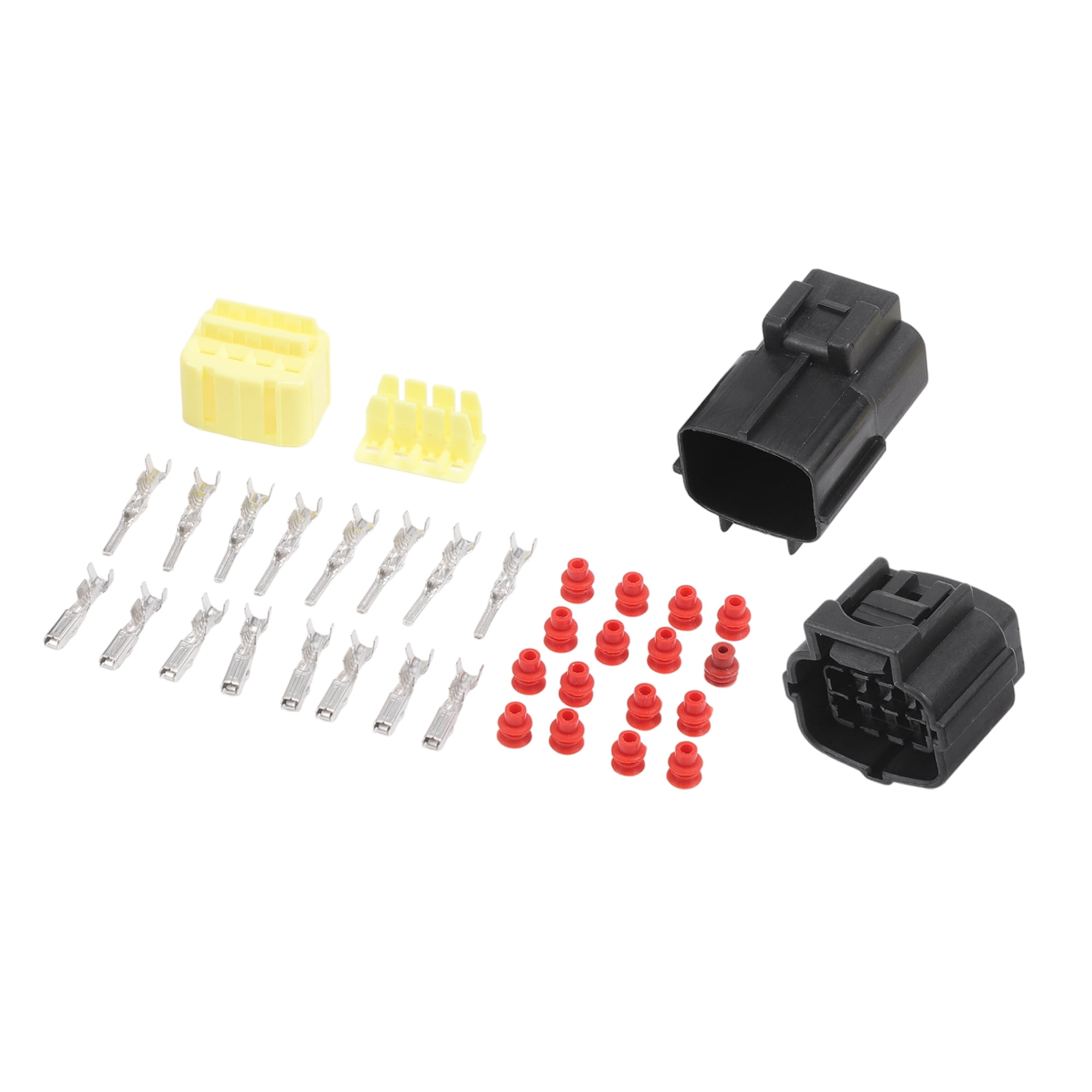 8 Pin Car Electrical Wire Connector Plug Kits Waterproof for Car Boat ...