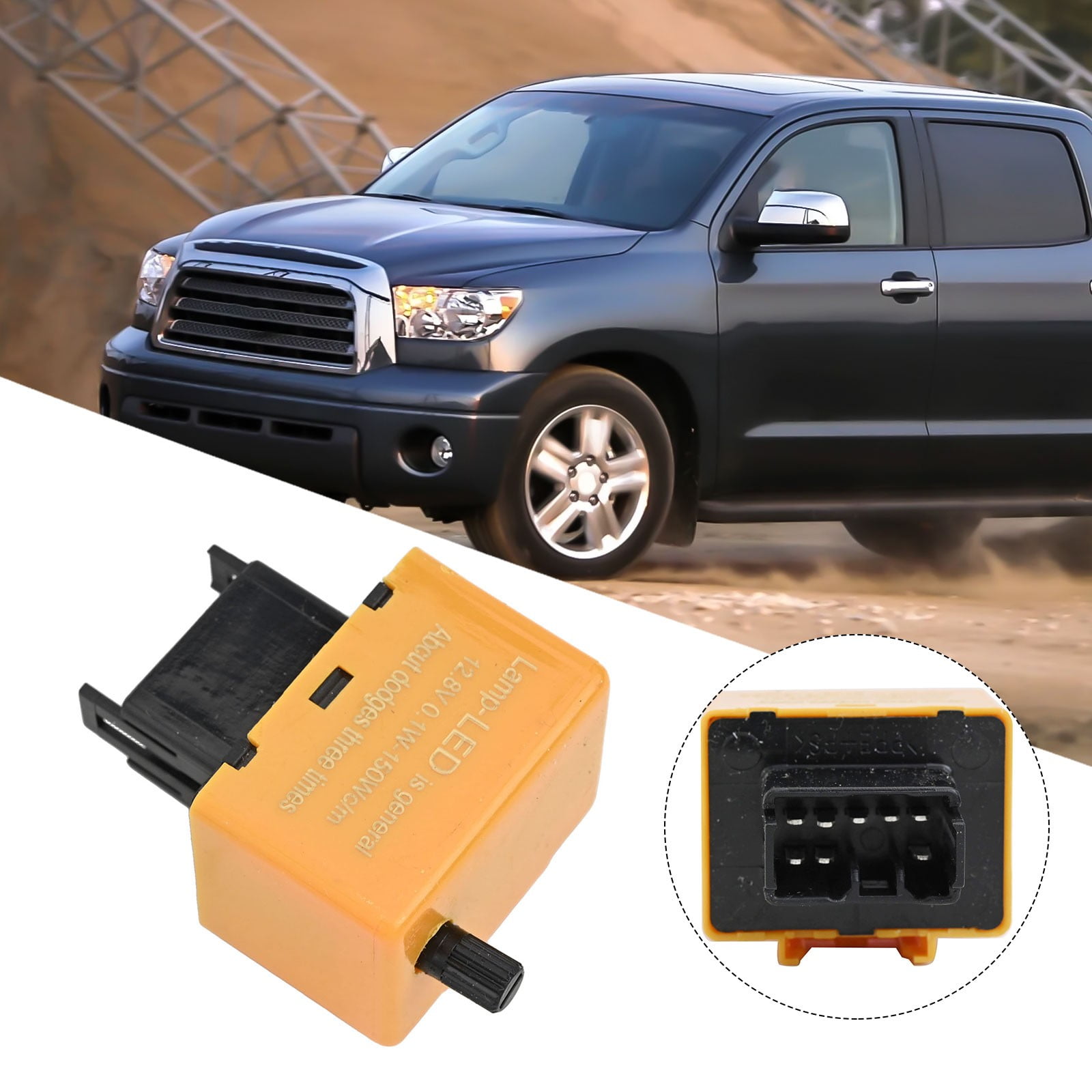 8-Pin Car Turn Signal Hazard LED Flasher Relay For Toyota For Tundra V6 ...